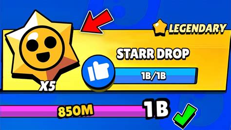 Legendary Starr Drop Ts🎁🎁🎁 Brawl Stars Rewards Youtube