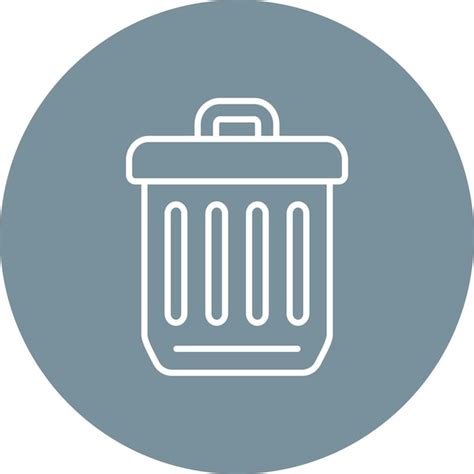 색 배경 에 폐기물 이라고 적혀 있는 파란색 라벨 을 가진 색 쓰레기통 프리미엄 벡터