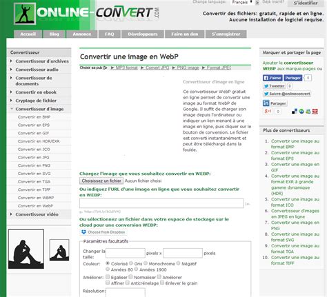 Convertisseur Dimage Au Format Webp Logiciel Gratuit