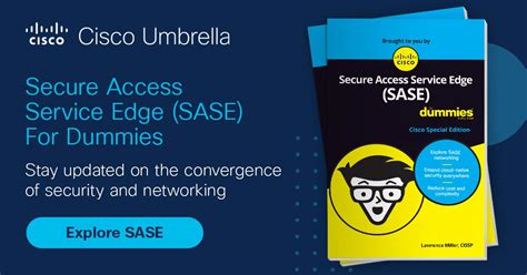 Secure Access Service Edge SASE For Dummies Cisco Umbrella