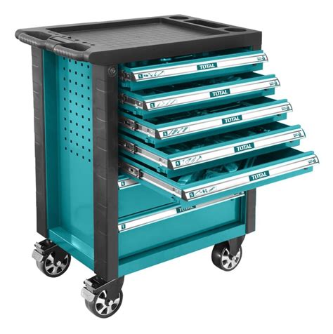Total Thrc01071 ตู้เครื่องมือช่าง 7 ชั้น ตู้เปล่า Tp Toolsshop