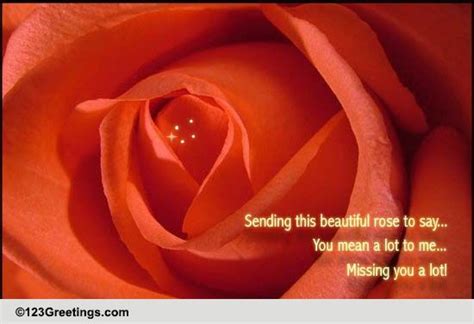 A Romantic Miss You Card Free Miss You Ecards Greeting Cards 123