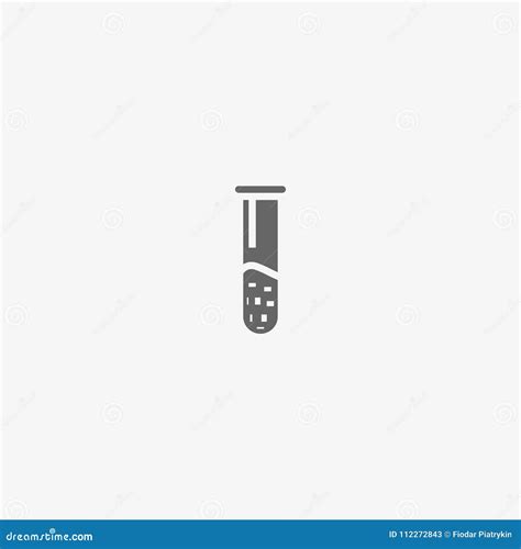 Icono Del Vector Del Frasco Del Laboratorio Ilustración del Vector Ilustración de farmacia