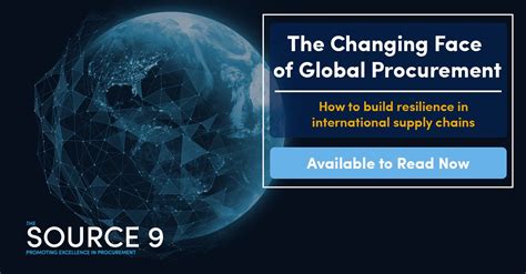 La Résilience Dans Les Supply Chains Mondiales Le Nouveau Visage De La Fonction Achats The