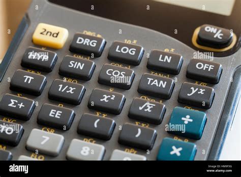 Scientific Calculator Hi Res Stock Photography And Images Alamy