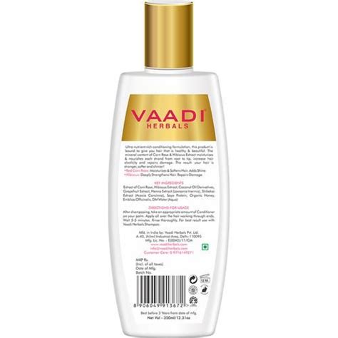 Buy Vaadi Herbals Corn Rose Conditioner With Hibiscus Extract Ulta
