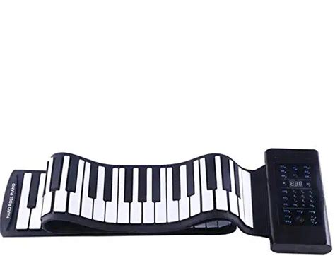 قیمت و خرید پیانو کیبورد تاشو قابل انعطاف و تاشو نرم سیلیکون 61 کلیدهای