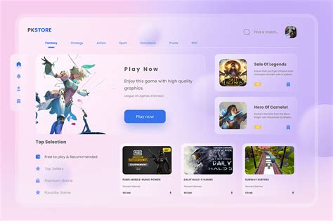 Glassmorphism Ui Design Behance
