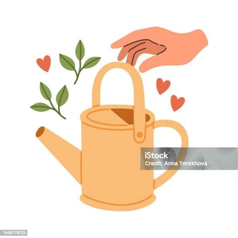 봄 분위기 인사말 카드 템플릿입니다 봄 시즌 초대를 환영합니다 나뭇잎 물을 줄 수있는 미니멀리스트 엽서 3월에 대한 스톡 벡터 아트 및 기타 이미지 Istock