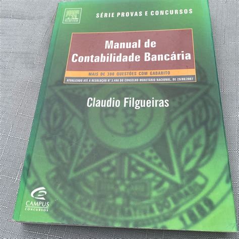 Manual De Contabilidade Bancária Livro Manual De Contabilidade