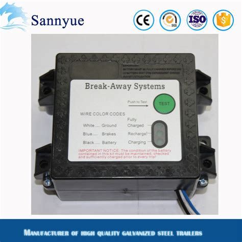 12V Trailer Breakaway Kit With Switch Break Away System Emergency Brake Electric Brake