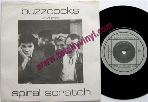 Totally Vinyl Records Buzzcocks With Howard Devoto Spiral Scratch