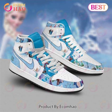 Premium Elsa Disney Air Jordan 1 Hightop Ecomhao Store