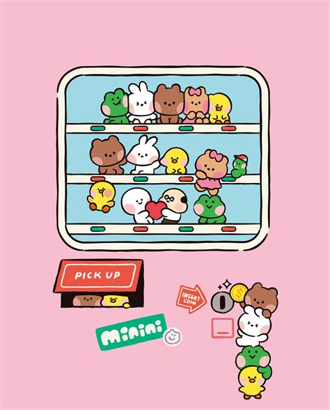 알라딘 미리보기 라인프렌즈 미니니 미니니 그리기