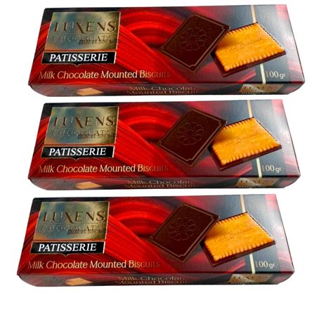 Buy 2 Get 1 Free Luxens Chocolate Patisserie Milk Chocolate Mounted