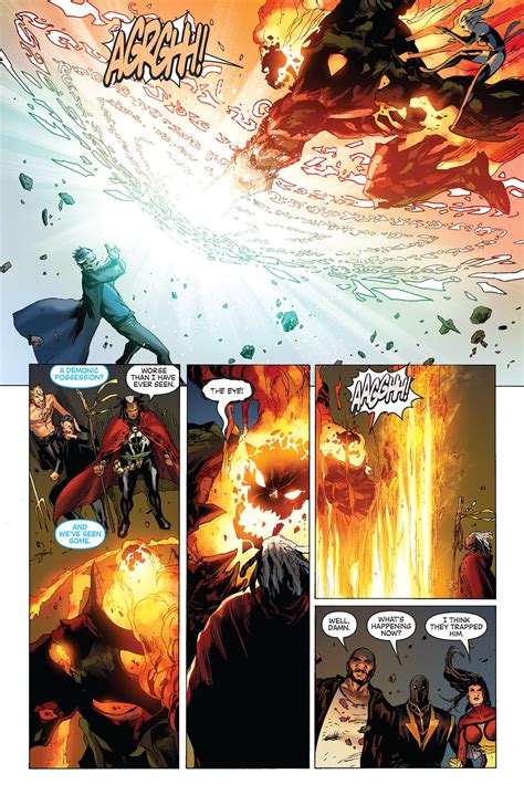 Daimon Hellstrom Vs Ronan Battles Comic Vine