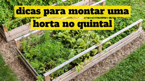 Como Fazer Uma Horta Orgânica No Sítio