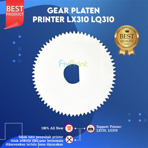 Gear Platen Epson Lx310 New Gear Platen Lq310 Dot Matrix Epson Lx310