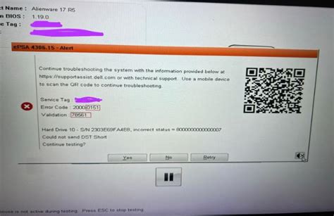 ‎understanding Error Code 2000 0151 Dell Technologies