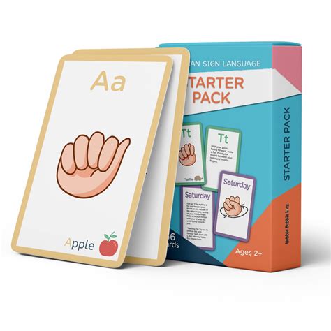 Sign Language Flash Cards