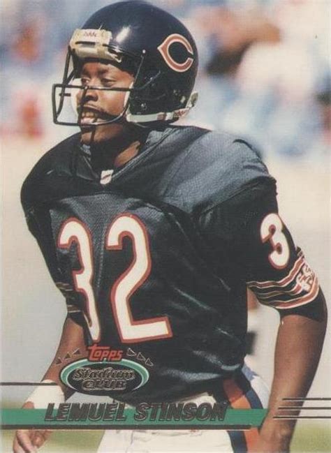 1993 Topps Stadium Club Lemuel Stinson 367 For Sale Online Ebay