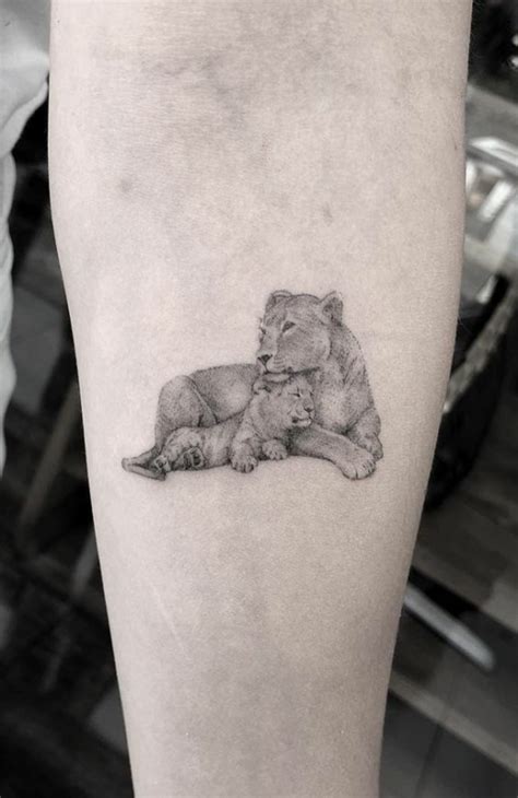 Tatuagem Leoa E Filhote 60 Ideias E Seus Significados