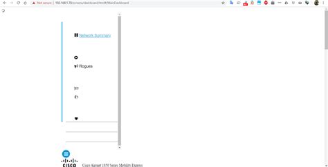 mobility express management gui page not rendering correctly sometimes