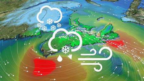 Snowy Windy System To Make For Difficult Wintry Travel In Atlantic Canada