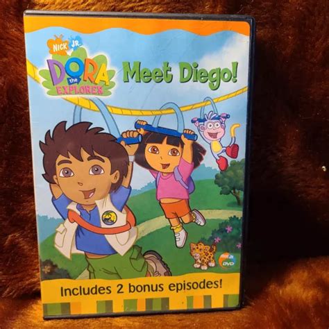 Dora The Explorer And Go Diego Go Nick Jr Lot De 2 Dvd TrÈs Bon État