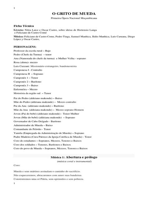 O Grito De Mueda Versión Completa Septiembre 2019 1 Pdf Ásia África