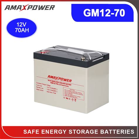 Valve Regulated AGM Lead Acid Batteries 12V24ah 55ah 70ah 90ah 100ah Uesd In Fields UPS Emergy