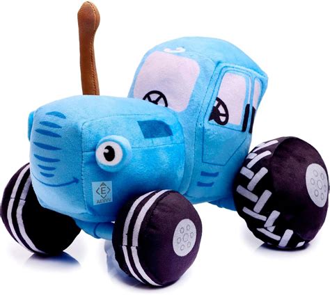Aevvv Blue Tractor Russian Cartoon Sinij Tractor 8 20cm Toys And Games
