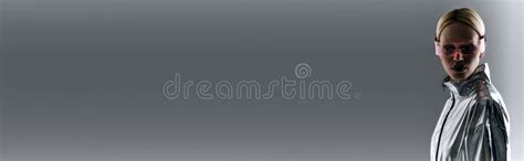 Beautiful Woman With Bizarre Glasses In Stock Image Image Of Fashion