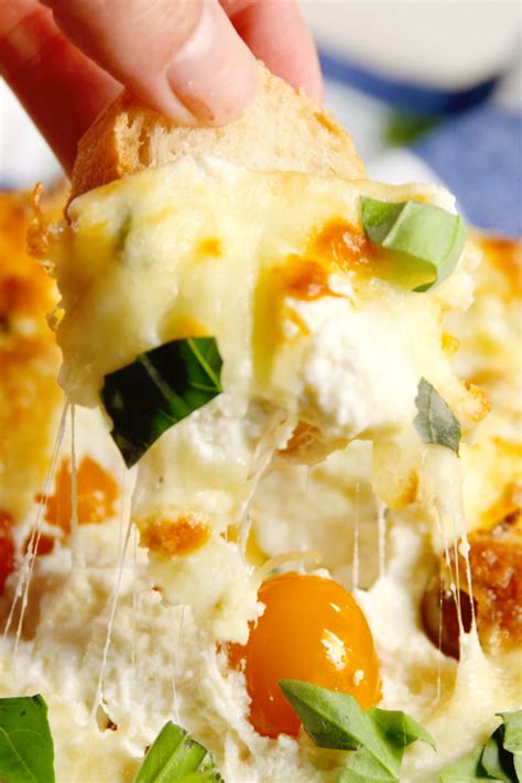 Best Baked Three Cheese Dip Recipe How To Make Baked Three Cheese Dip