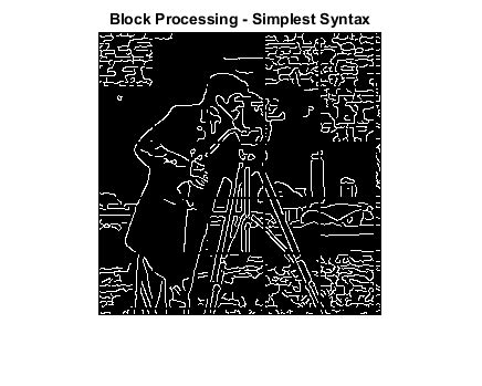 Block Processing Large Images MATLAB Simulink Example