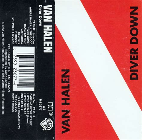 Van Halen Diver Down 1982 Cassette Discogs