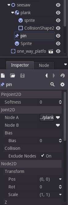 single rigidbody2d s not constrained by pinjoint2d s in 3 0 as in 2 1