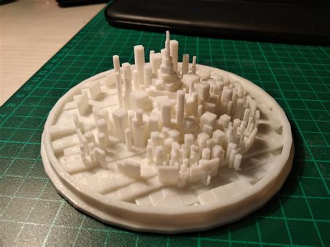 3d printed procedurally generated city like thing r proceduralgeneration