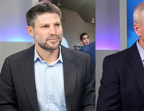 המחלוקת במשרד הביטחון סמוטריץ מעכב את מינוי יובל שטייניץ ליור רפאל