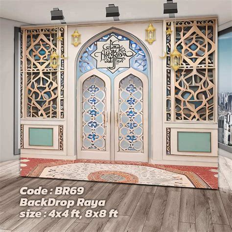 BACKDROP HIASAN DEKO HARI RAYA PELBAGAI DESIGN TERKINI Shopee Malaysia