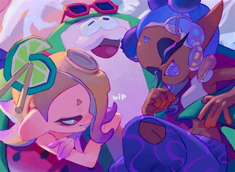 Ka1 K4k37 Big Man Splatoon Big Man Summer Nights Splatoon Frye Splatoon Frye