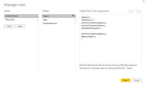 Using Lookupvalues Second Search Term For Row Level Security Wise Data Decisions