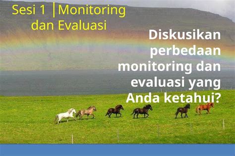 Monitoring And Evaluation Slide For Workshop Pptx
