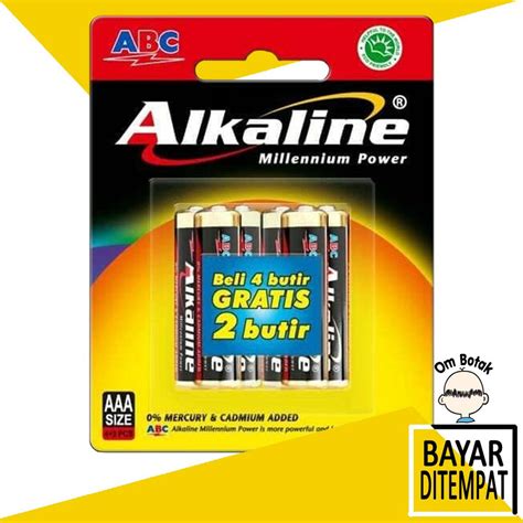 Jual Baterai Abc Battery Alkaline Aaa Batre A Aaa Isi Shopee Indonesia