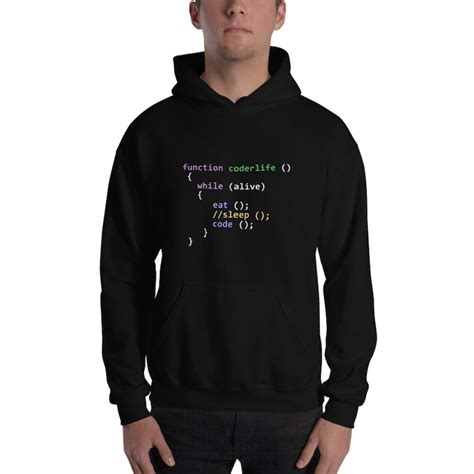 Programmer Hoodie Coding Hoodie Javascript Hoodie Eat Sleep Etsy