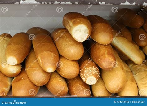 Bread And Bakery Products Sold In Jerusalem Stock Image Image Of