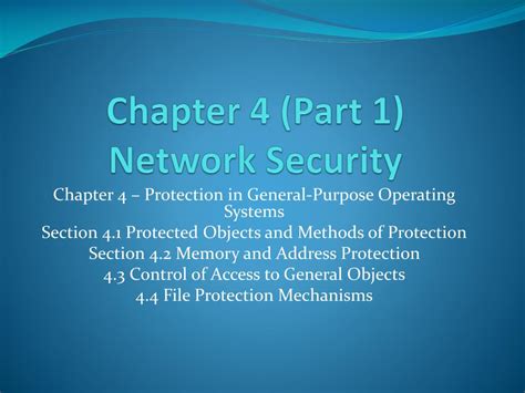 Ppt Chapter 4 Part 1 Network Security Powerpoint Presentation Free Download Id2592736