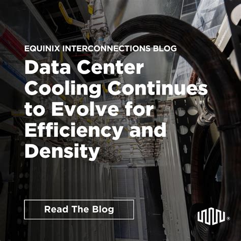 Equinix On Linkedin Data Center Cooling Continues To Evolve For