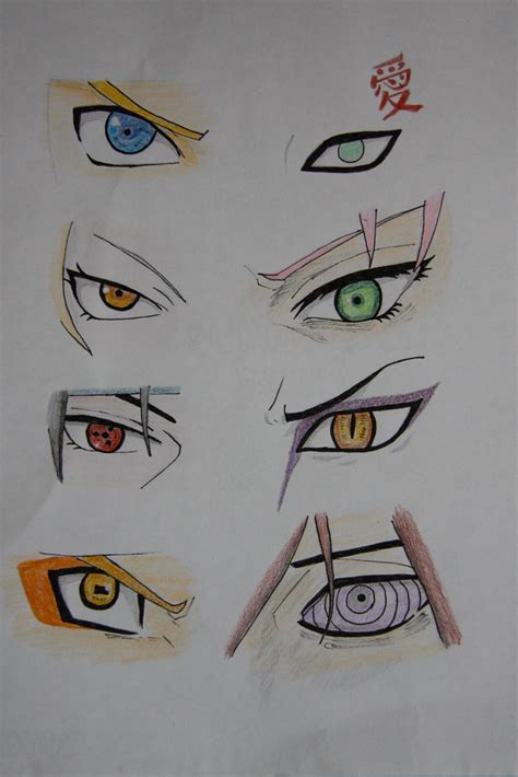 Anime Eyes Drawing Naruto At Amber Letters Blog