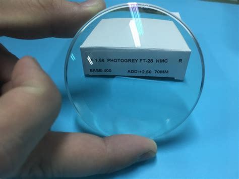 Bifocal Vision Transition Eyeglass Lenses 1 56 Semi Finished Resin